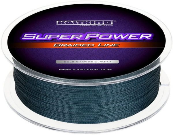 KastKing SuperPower Blue Braided Fishing Line - fishingnew