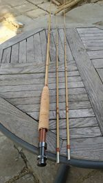 Bamboo Fly Rod 7’0″ for Line Wt, 2 Piece with 2 Tips - fishingnew