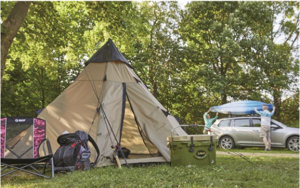 Guide Gear 10′ x 10′ Teepee Tent – fishingnew